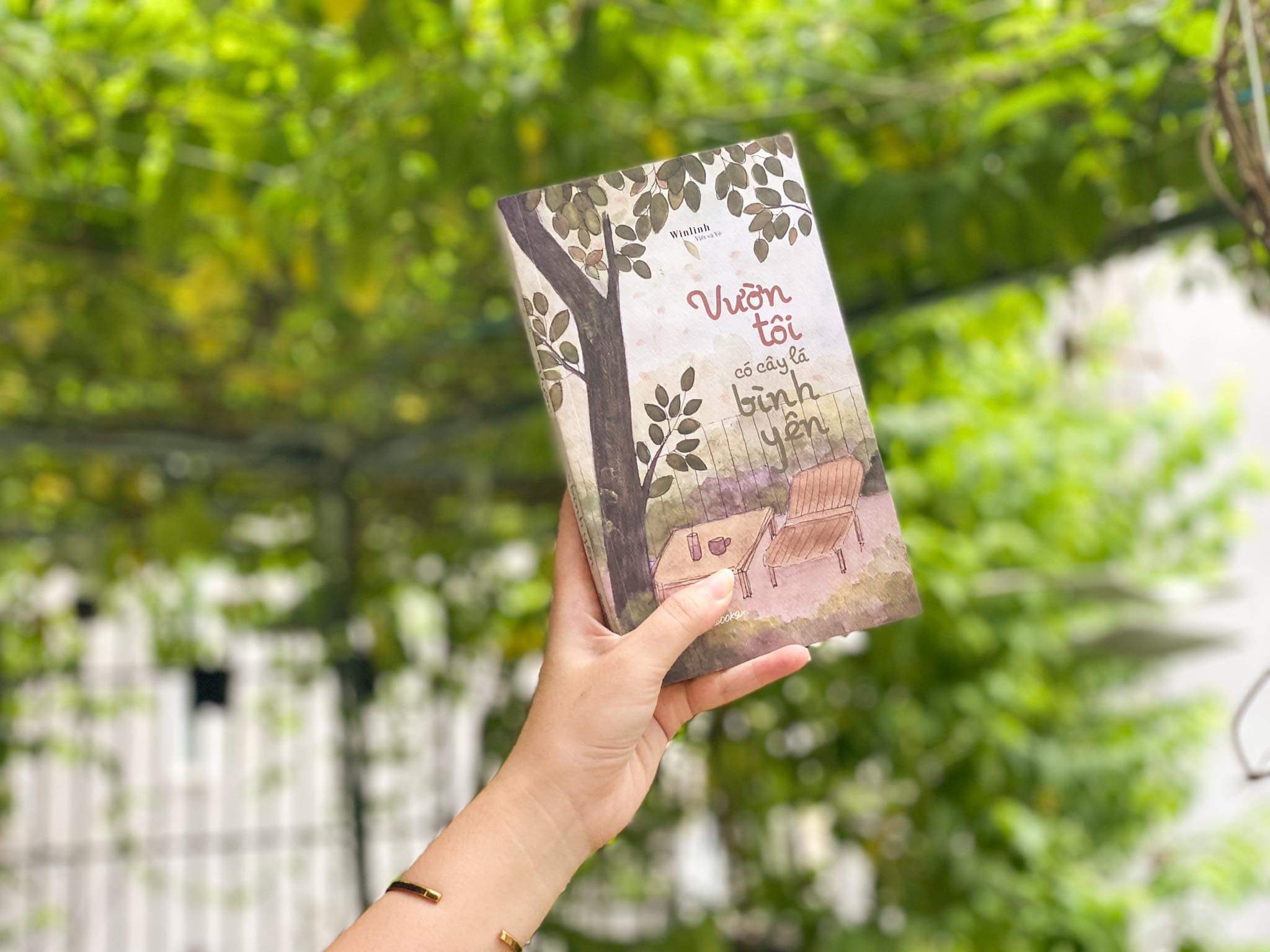Phát hành sách thơ VƯỜN TÔI CÓ CÂY LÁ BÌNH YÊN | Winlinh