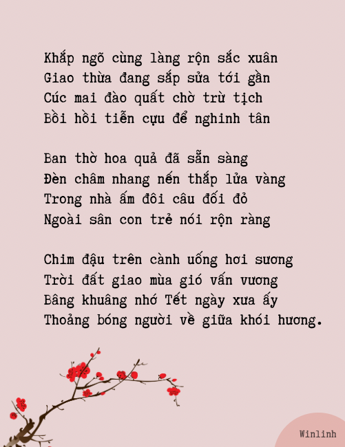Giao thừa | Winlinh
